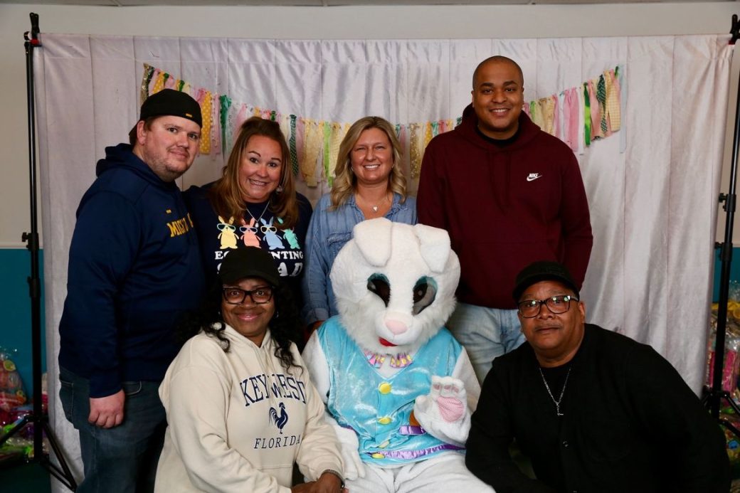 News Story: Geminus and DCS come together to host fun-filled evening of Easter festivities for ...
